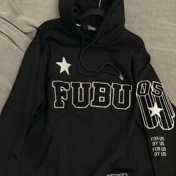 FUBU | Sweaters | Fubu Tracksuit Black And White Stripes | Poshmark